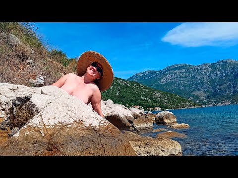 How was the Bay of Kotor formed?  Montenegro. Beautiful nature.  Blogger nudist. Mila naturist.