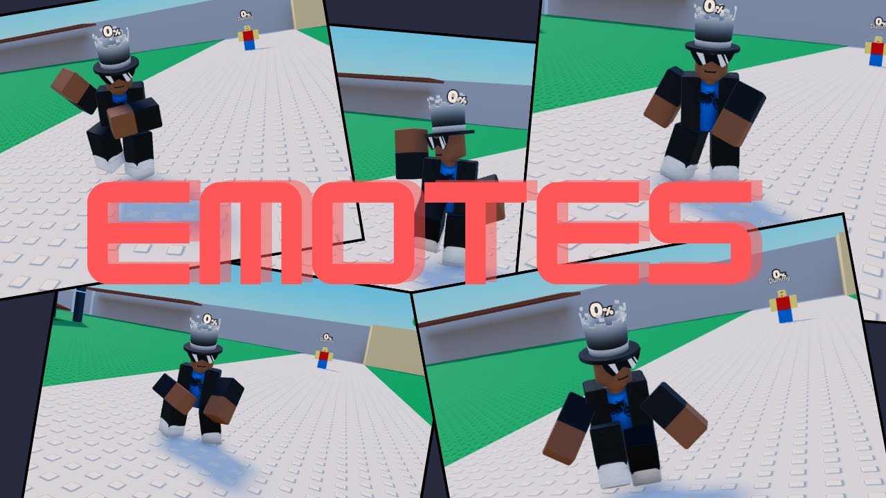 [Project Smash] ALL EMOTES SHOWCASE - YouTube