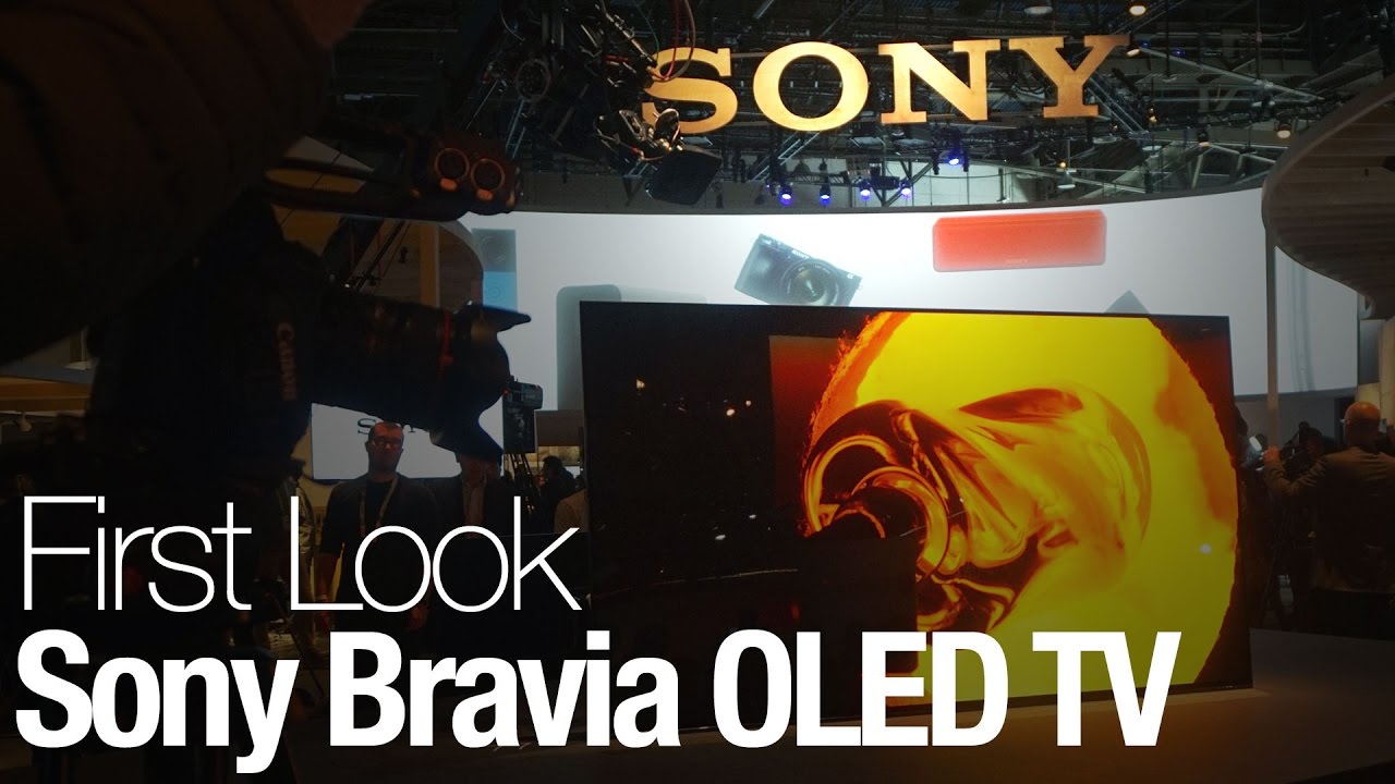 Sony's first OLED may be our favorite TV at CES - YouTube