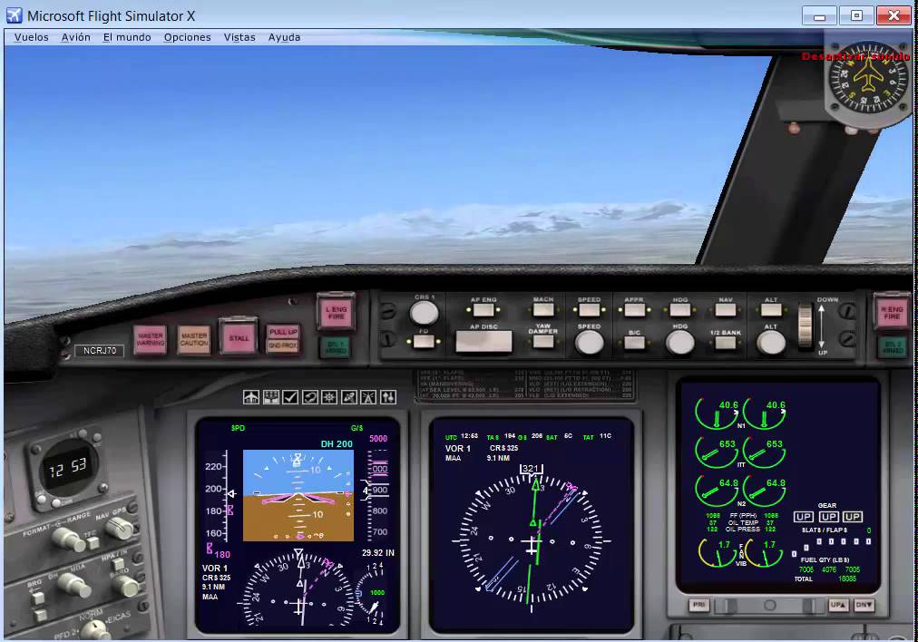 Tutorial ILS (ILS Landing Tutorial) CRJ700 | FSX - YouTube