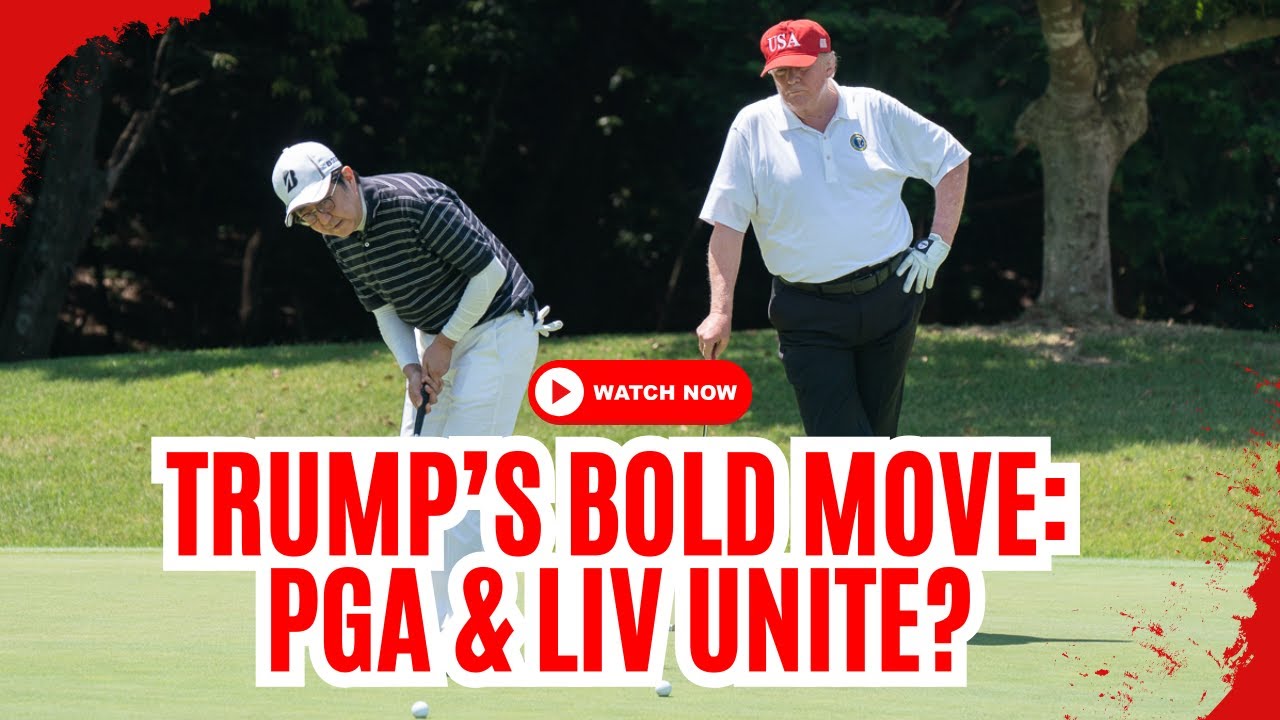 Trump Brokers PGA & LIV Golf Deal? Shocking White House Meeting! - YouTube