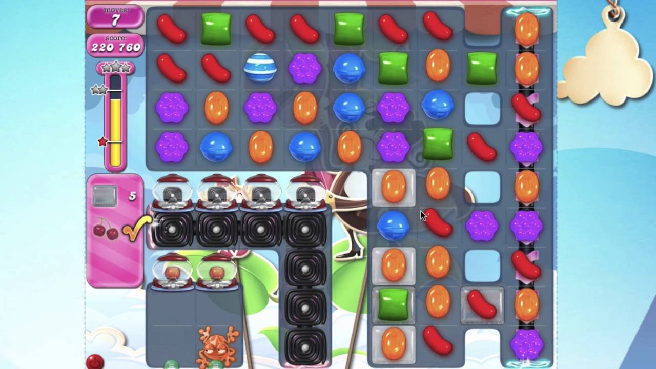 Candy Crush Saga Level 1811 No Booster - YouTube