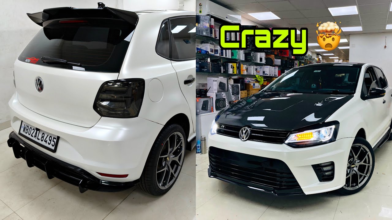 Modified Volkswagen Polo With WRC Body Kit 🤯 BBS 18” Alloys 😳 Full Body ...