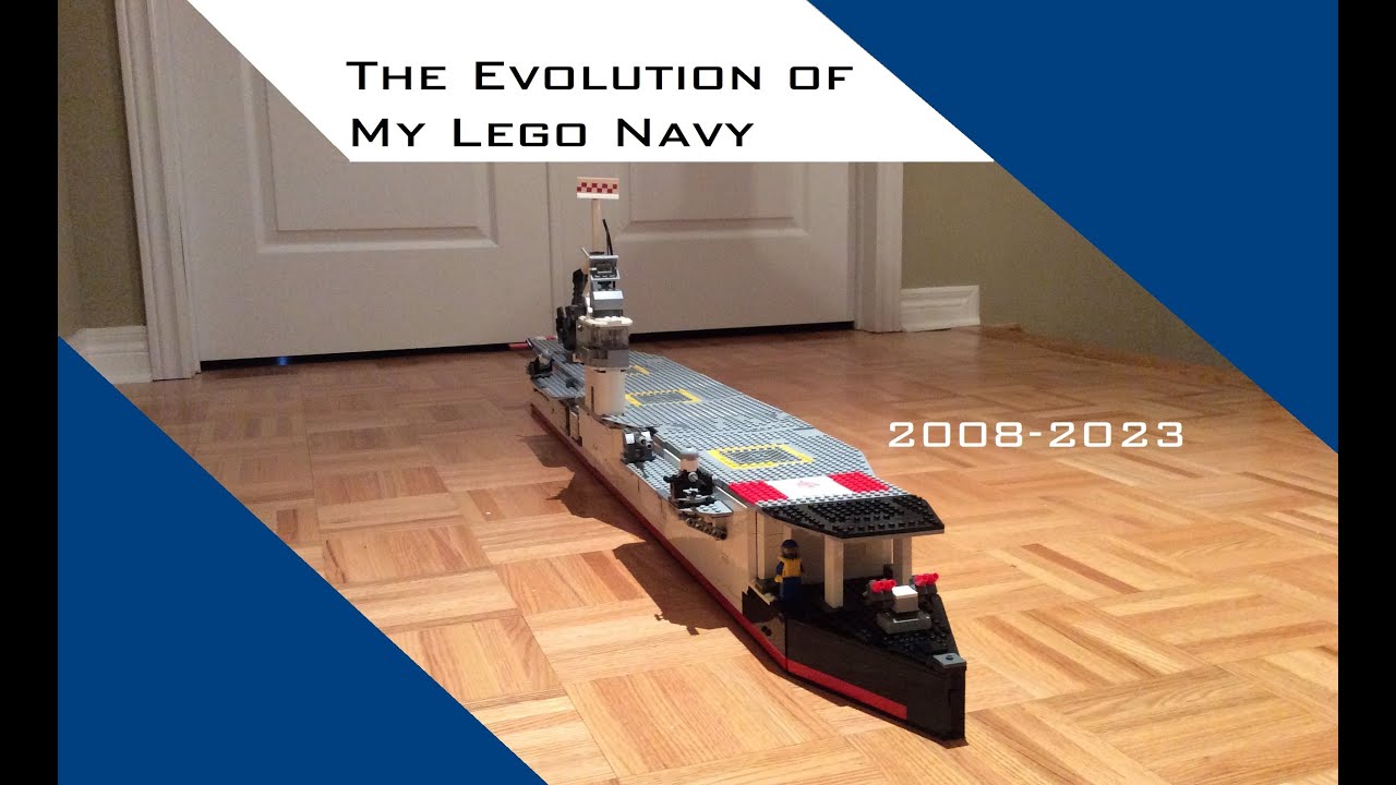 The Evolution of My LEGO Navy - YouTube