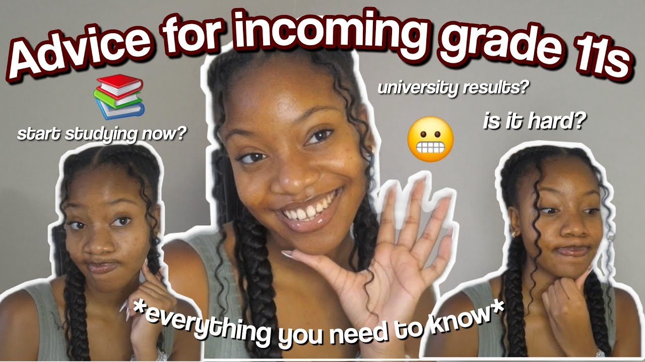 ADVICE FOR INCOMING GRADE 11s || VLOGMAS DAY 17 - YouTube