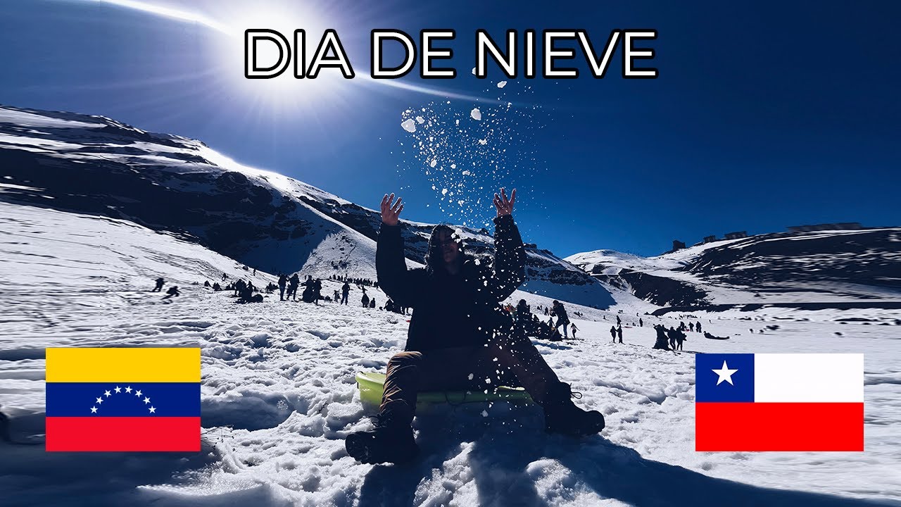 Venezolanos en la nieve / Farellones y Valle Nevado. - YouTube