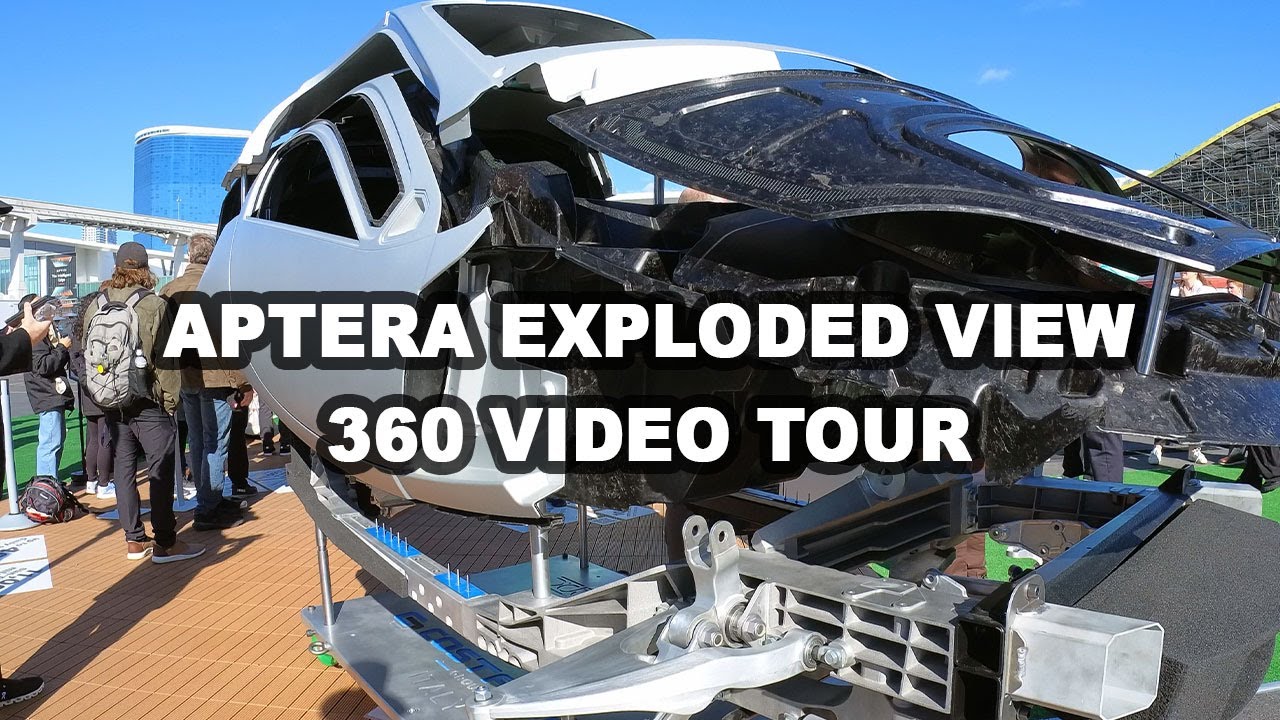 Exploded Aptera Body & Frame - 360 Video - YouTube