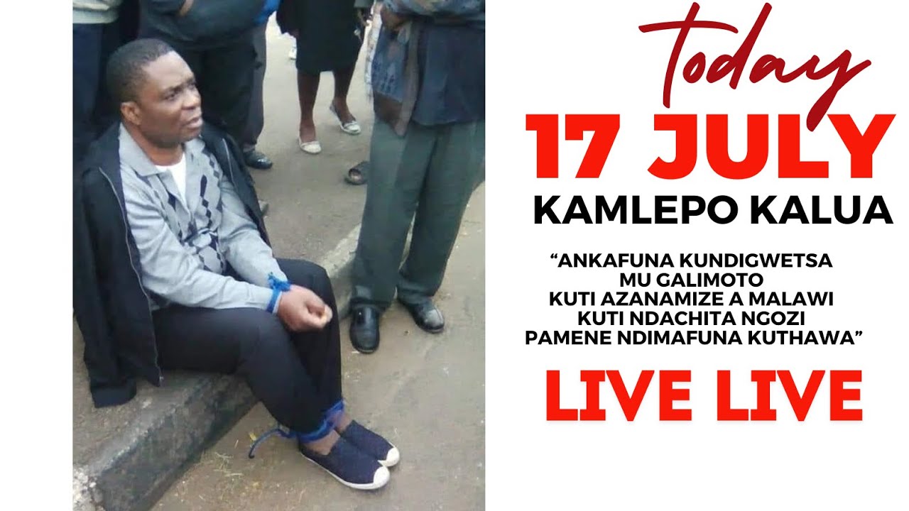 Kamlepo Kalua waulura zomwe akuti Boma limafuna kumupanga - YouTube