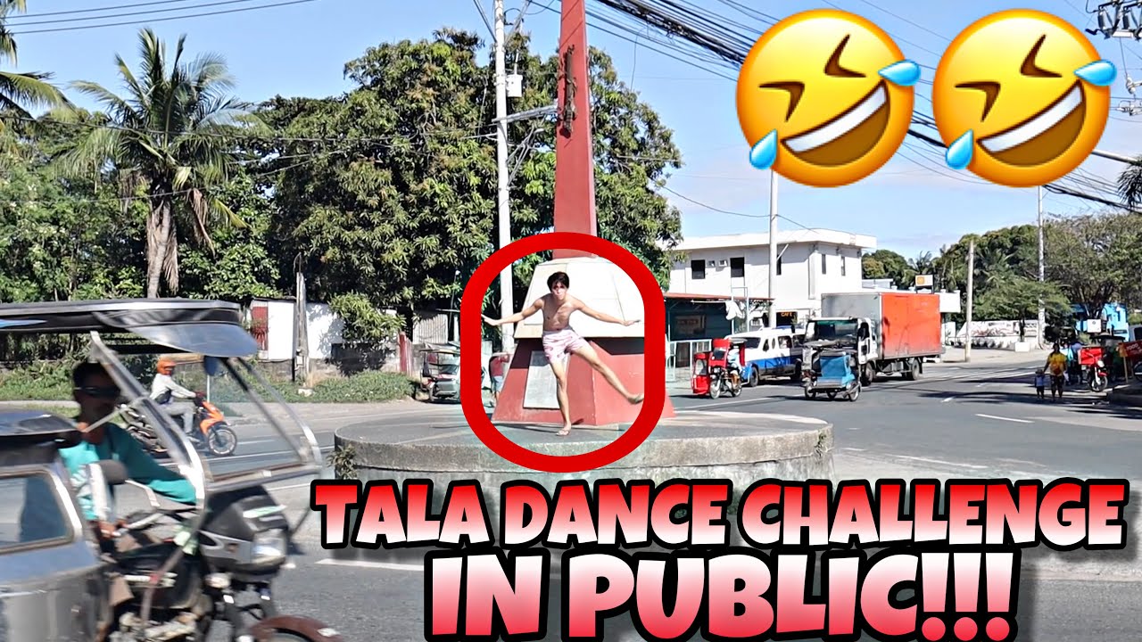 TALA DANCE CHALLENGE IN PUBLIC!!! - YouTube