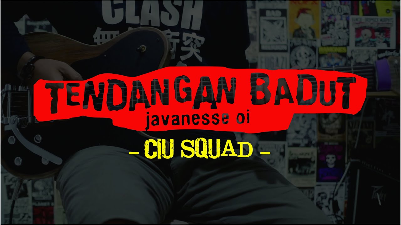 Tendangan badut - Ciu Squad gitar chord kunci lirik cover - YouTube