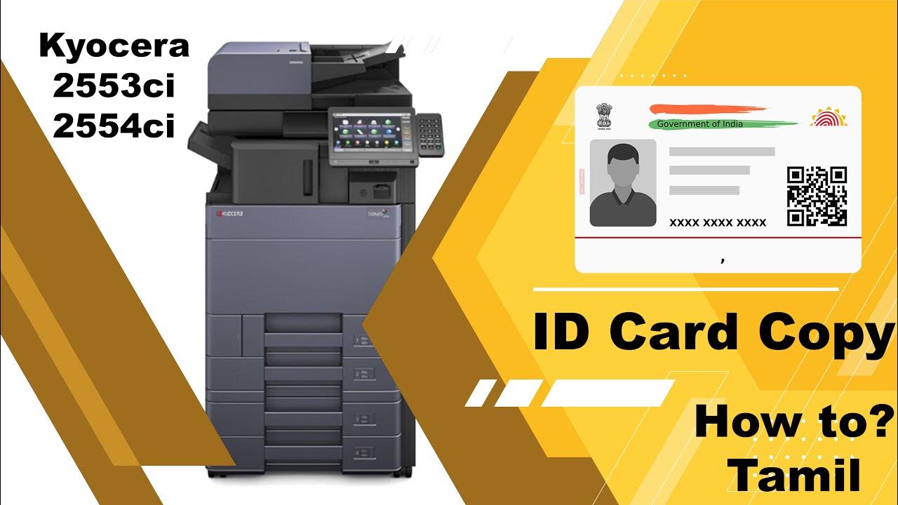 ID Card Printing In Kyocera 2553ci And 2554ci Printer Kyocera id-card-printing-in-kyocera-2553ci-and-2554ci-printer-kyocera