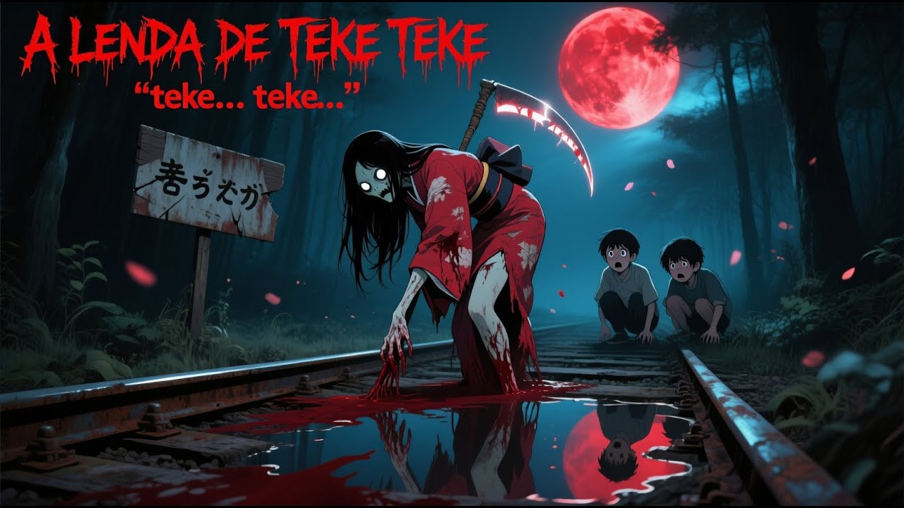 Teke Teke A Verdadeira História da Mulher que Assombra as Noites! - YouTube