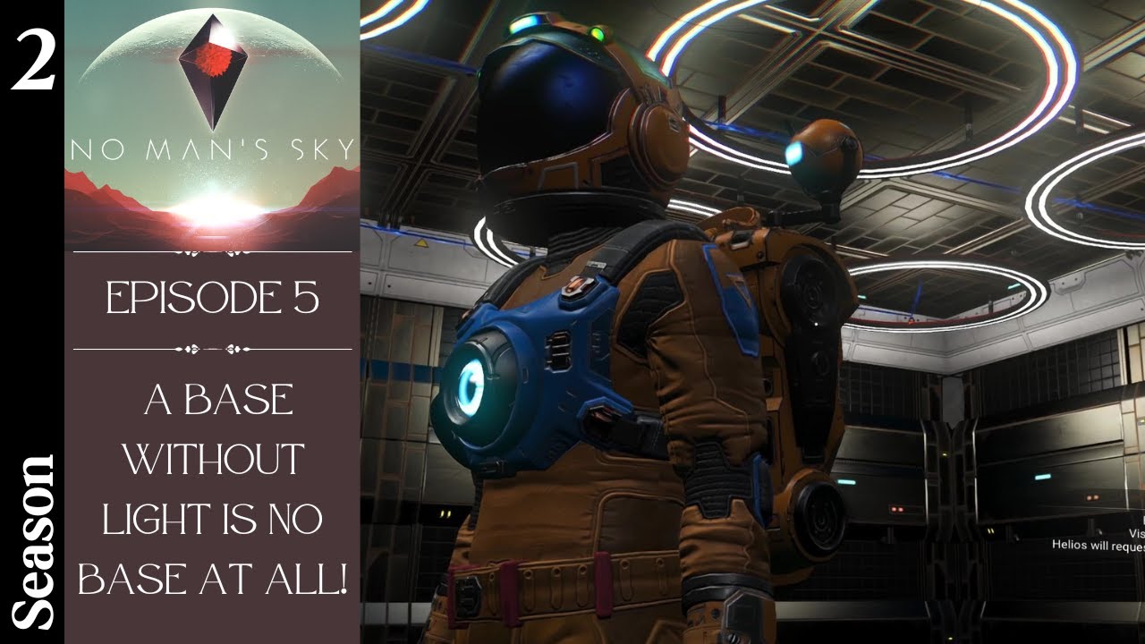 A Base Without Lights Is No Base At All! No Man's Sky Let's Play Season ...