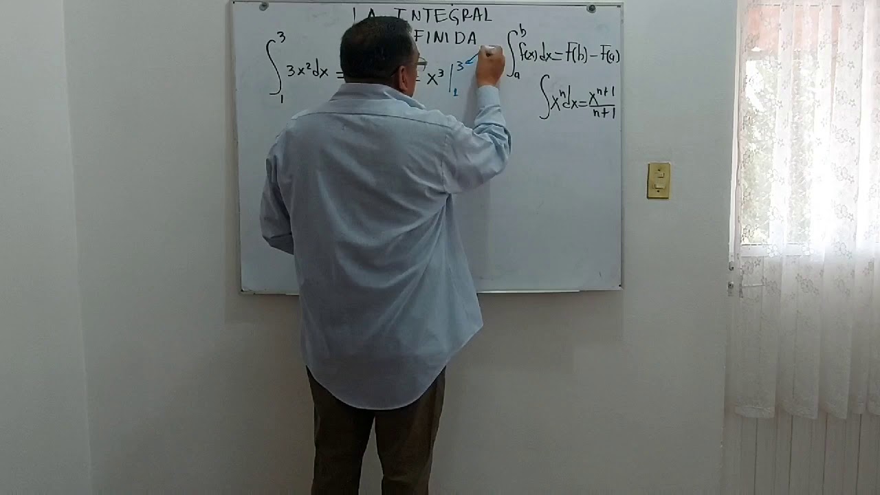 Calculo: Integral definida Teorema de Barrow - YouTube