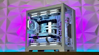 Lian Li O11D EVO x EK Mana G2 Distro - White PC Build! | Doovi