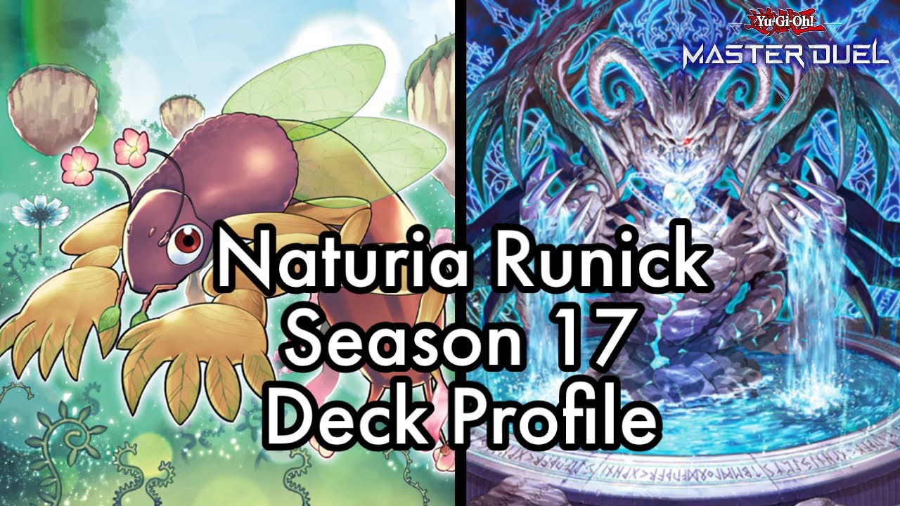SYNCHROS Are BACK On The RUNICK MENU! | Naturia Runick Season 17 Deck ...
