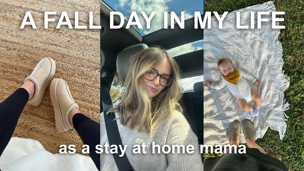 A FALL DAY IN MY LIFE || as a stay at home mama🍁 - YouTube