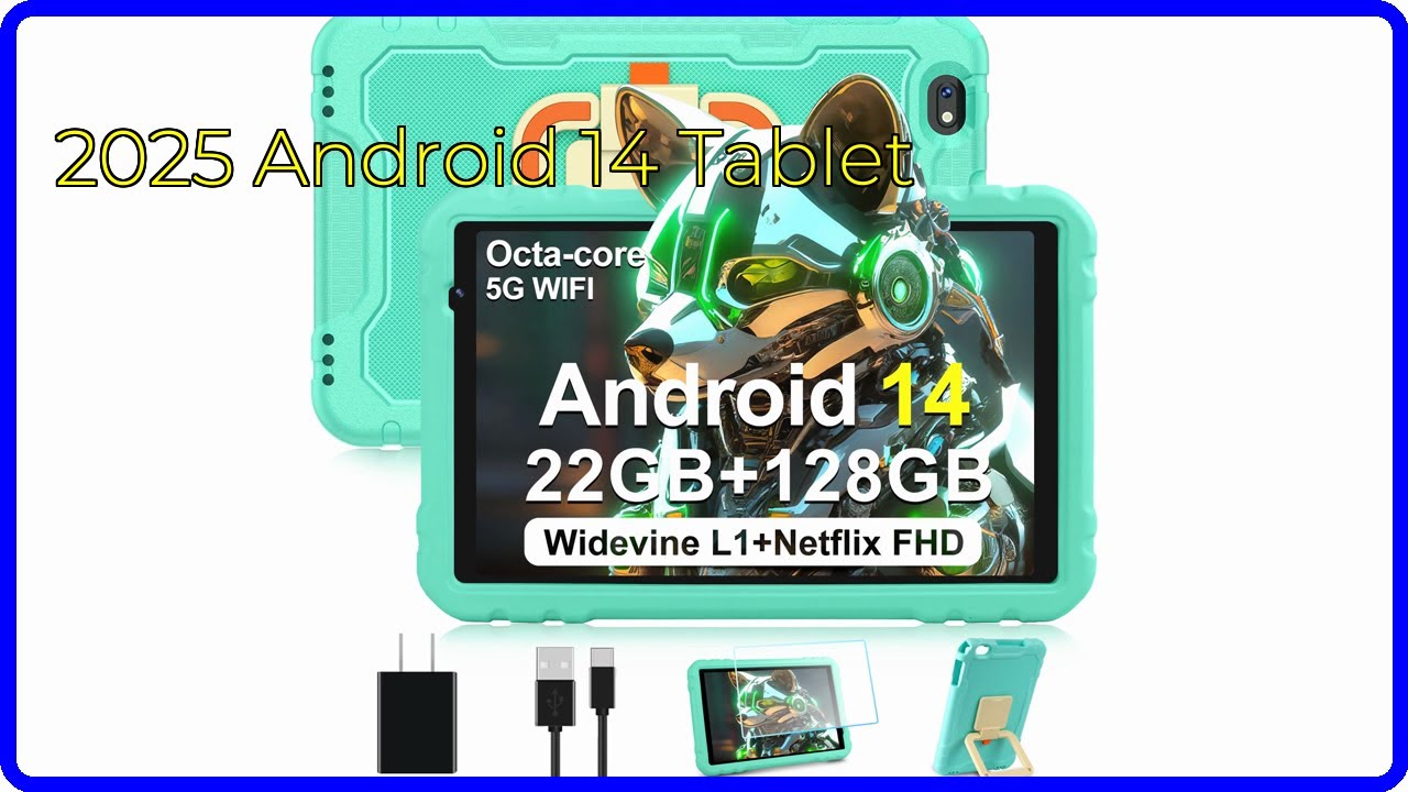 REVIEW (2025): 2025 Android 14 Tablet. ESSENTIAL details. - YouTube