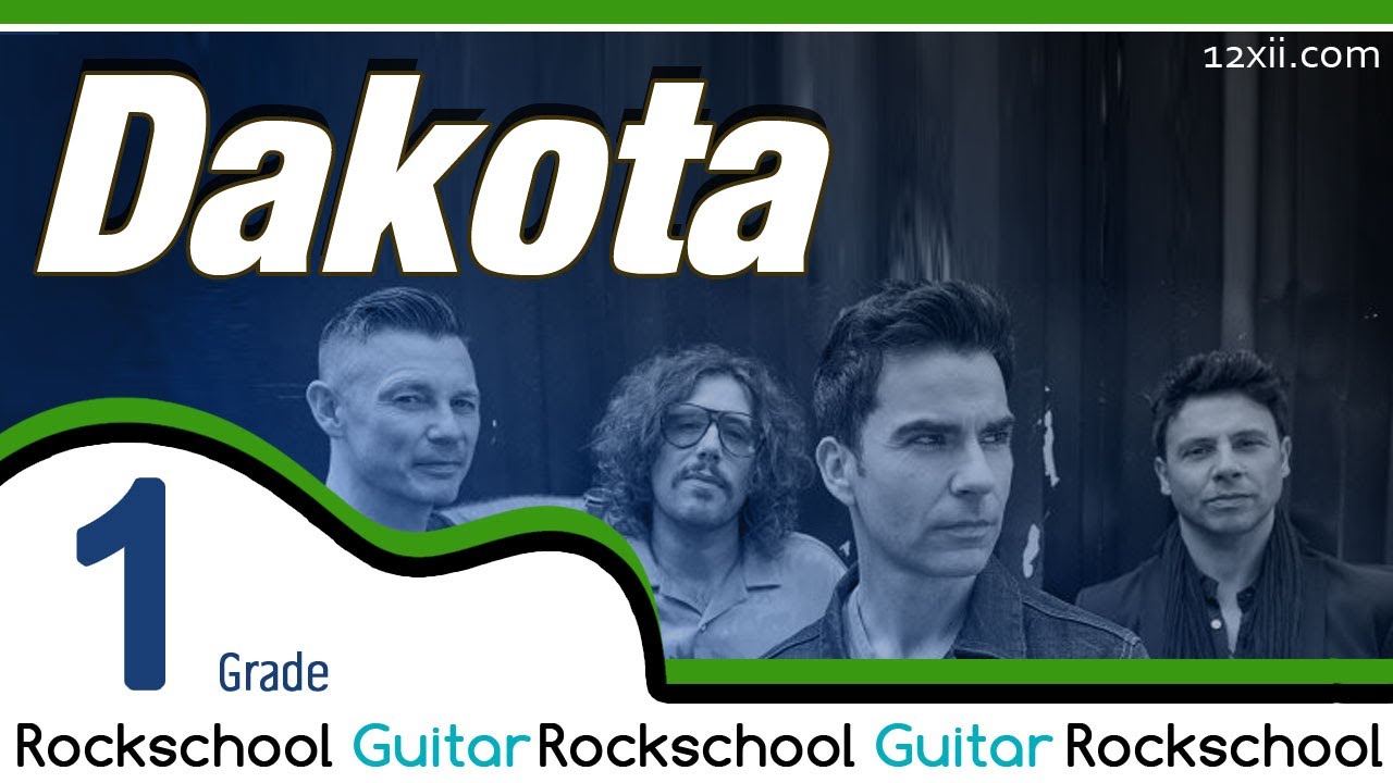 Dakota (Stereophonics) • Rockschool • Guitar • Grade 1 - YouTube