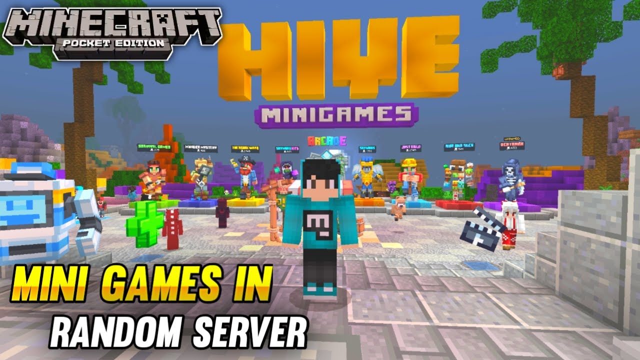 Minecraft | Playing Mini Games in Random Server | Javi Phoenix - YouTube