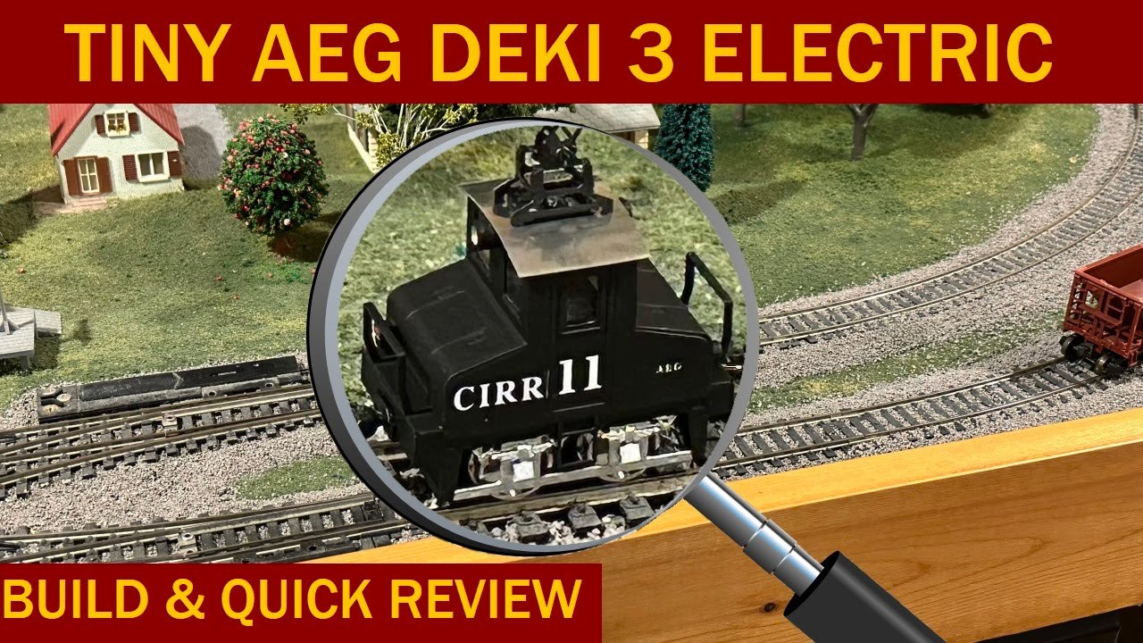 Build and Quick Review of One of HO Scale's Tiniest Kits - Cosmic AEG ...