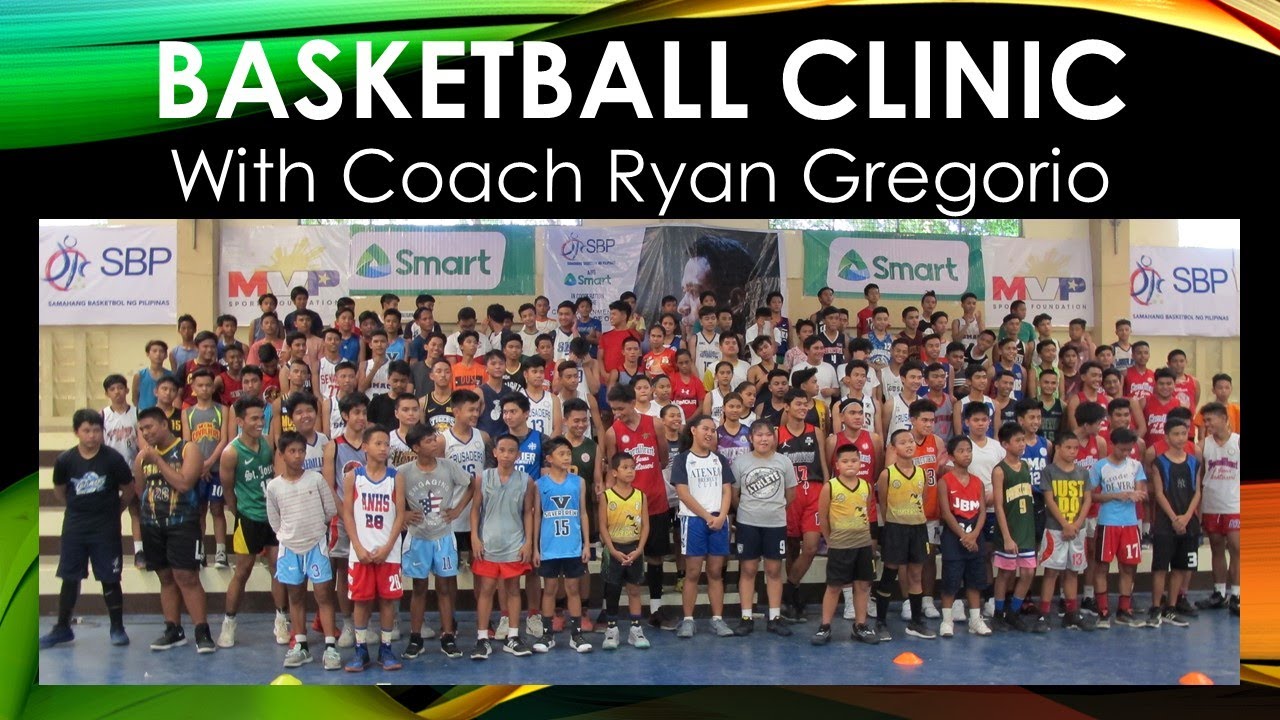 Basketball Clinic With Coach Ryan Gregorio | Cagayan de Oro City - YouTube