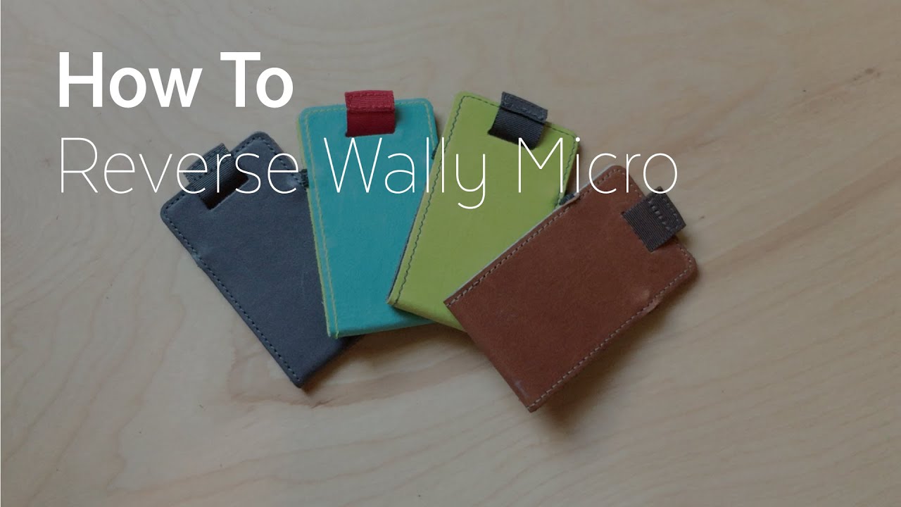 How To Reverse Wally Micro: The Minimal Wallet with a Few Surprises ...