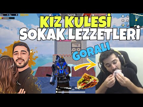 2 TANE KIZ KULESİ GELMİŞ, SOKAK LEZZETİNE VS. ATTIK! (KOKOREÇ,GORALI,TAVUK DÖNER)