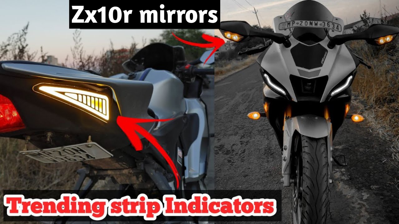 Universal Strip indicators on R15M 🔥 looks Amazing - YouTube