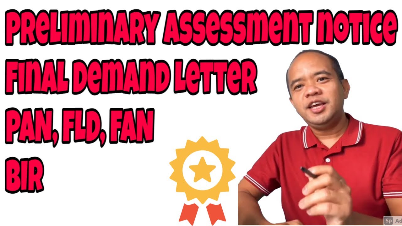 ALAMIN BIR (FAN, FLD, FAN)!!! Preliminary Assessment Notice+Final As ...