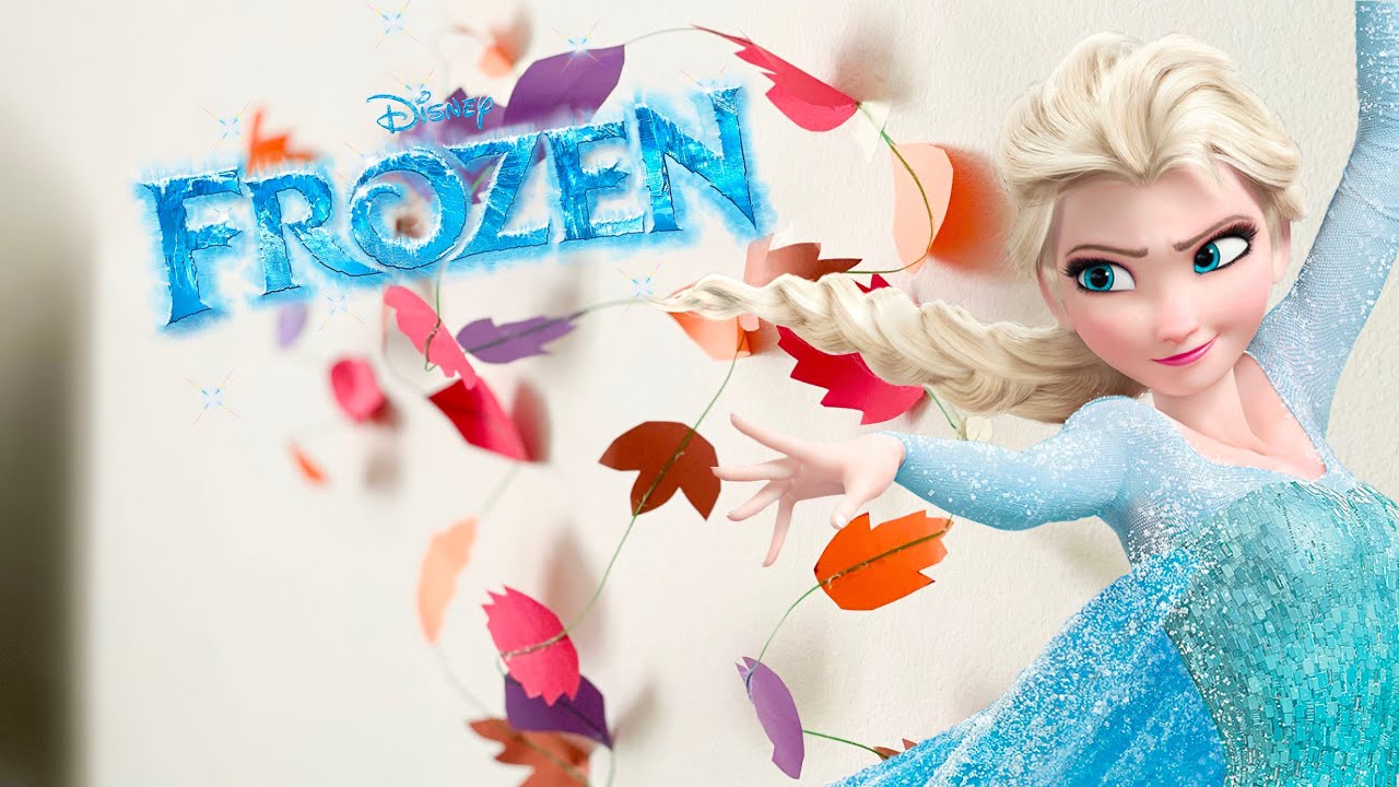 DIY Frozen Party Props to Decorate for Kids - YouTube