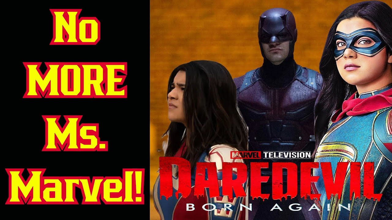 Disney Marvel CANCELS Ms. Marvel Plans For Daredevil: Born Again Series ...