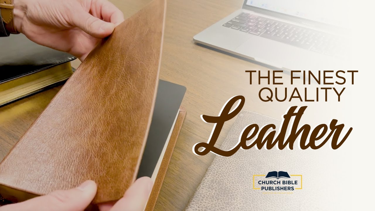 Differences In Leather Edging - YouTube