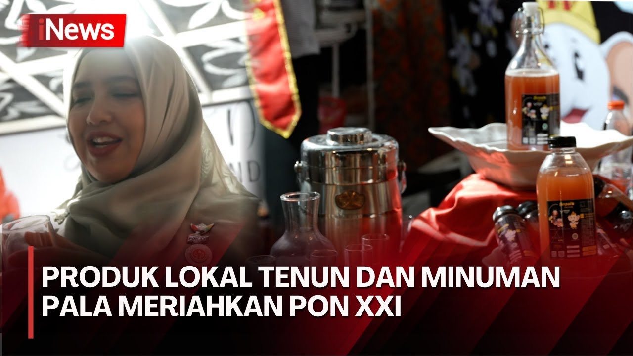 UMKM Aceh Selatan Tampilkan Tenun dan Kenalkan Minuman Pala di PON XXI ...