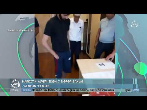 Narkotik alveri edən 7 nəfər saxlanılıb