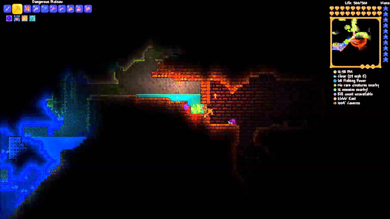 How to Skip the Temple Key/Plantera in Terraria - Easiest Way Ever ...