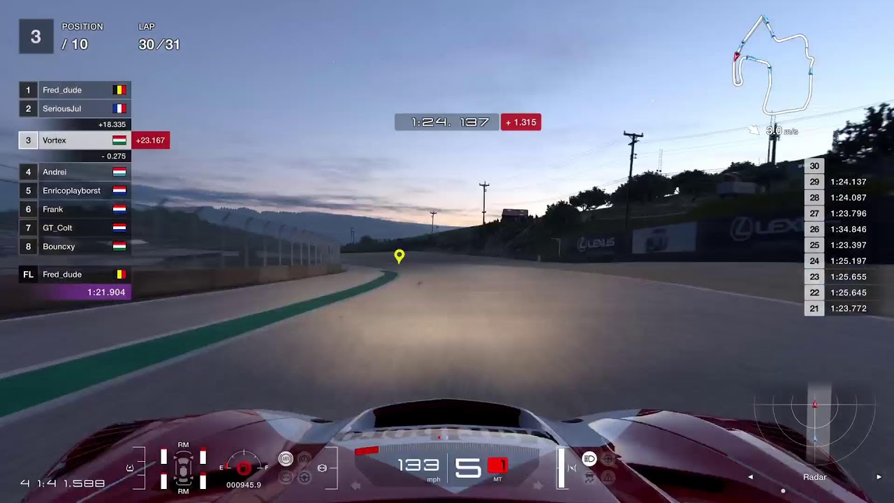 Vortex GT Laguna Seca 231108 - YouTube