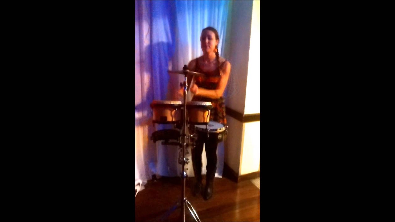 Penny Elkins, Live Percussionist (wedding clip 5/7/14) - YouTube