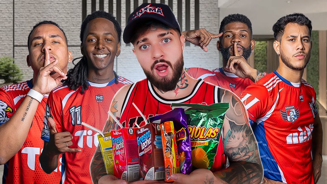 PROBANDO SNACKS de COSTA RICA 🍫 con ABRAHAMDPE, KING LALI, COCOLIN ...