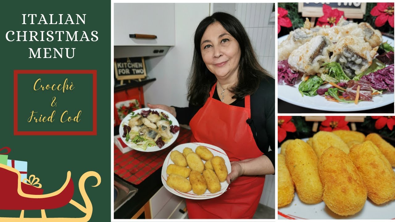 ITALIAN CHRISTMAS Menu (part 2/5) - Crocchè di Patate (Potato ...