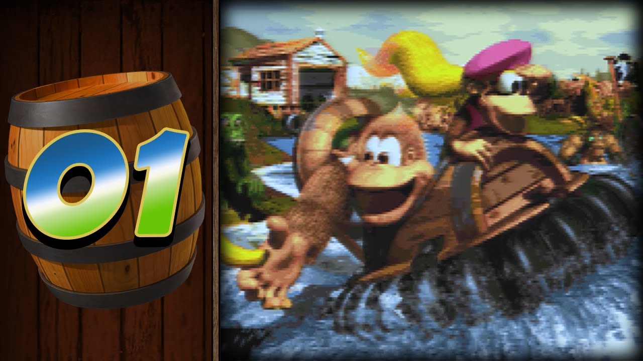 Donkey Kong Country 3 (Blind!) - Episode 1 - "DKC Instincts" - YouTube