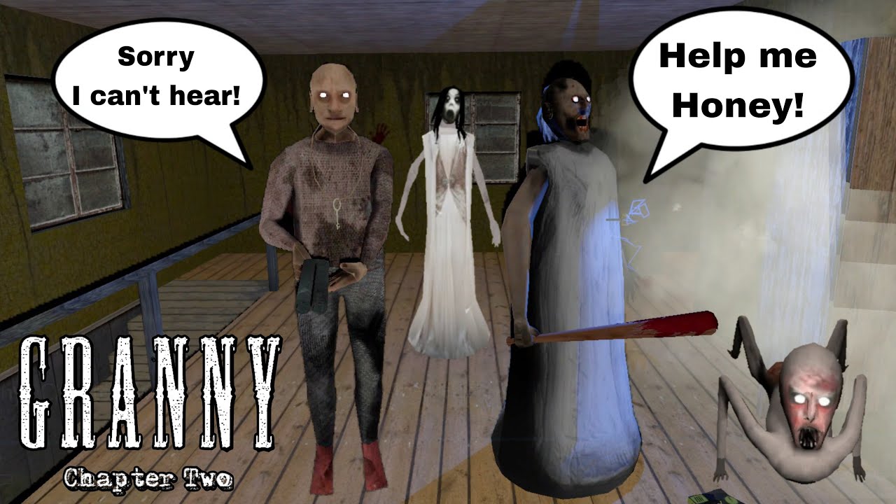 Deaf Grandpa In Granny Chapter Two Remake - YouTube