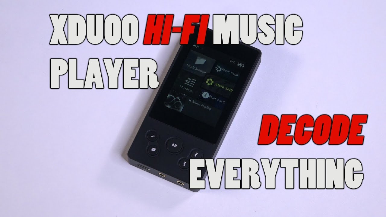 xDuoo X3II HI-FI Music Player Decode Everything - YouTube