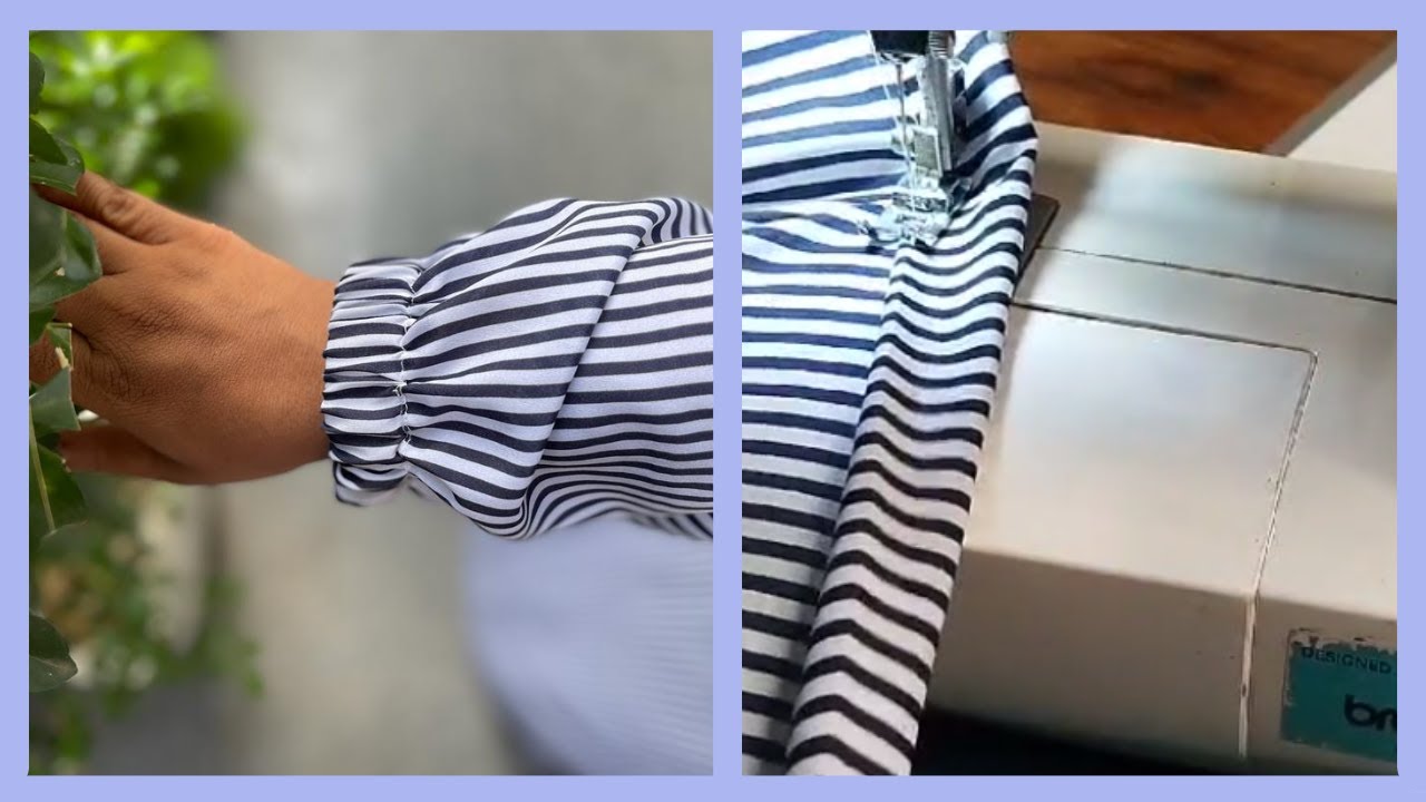 How to Sew a Gathered Sleeve | Easy Tutorial for Beginners! - YouTube