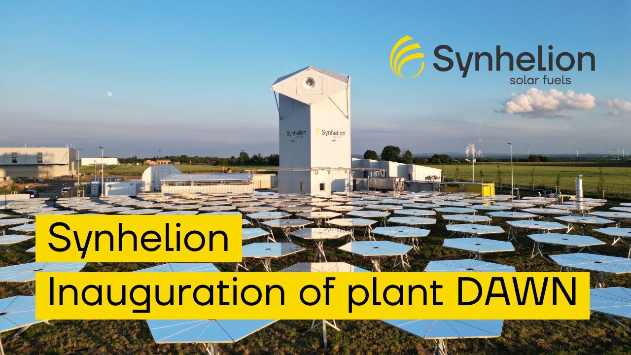 Synhelion – Inauguration of plant DAWN - YouTube