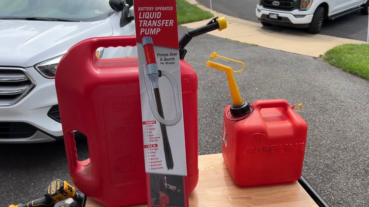 Harbor Freight’s Liquid (and Gas) Transfer Pump Review - YouTube