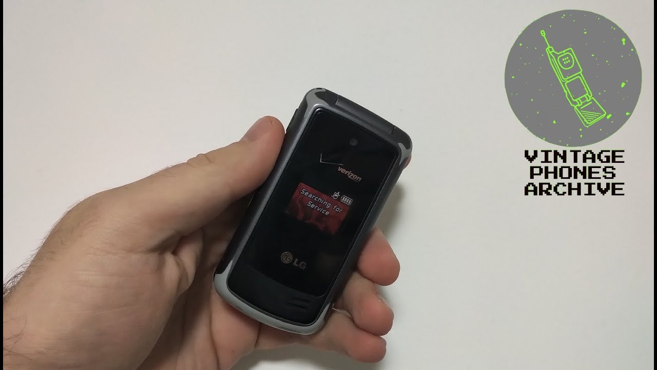 LG VX5500 Mobile phone menu browse, ringtones, games, wallpapers - YouTube