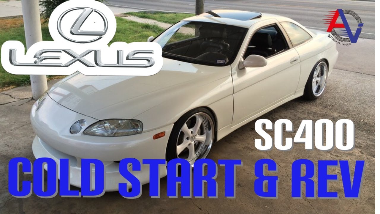 1997 Lexus SC400 V8 Cold Start + Rev - YouTube