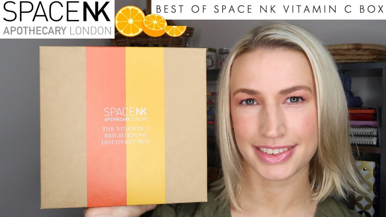 BEST OF SPACE NK VITAMIN C BOX - YouTube