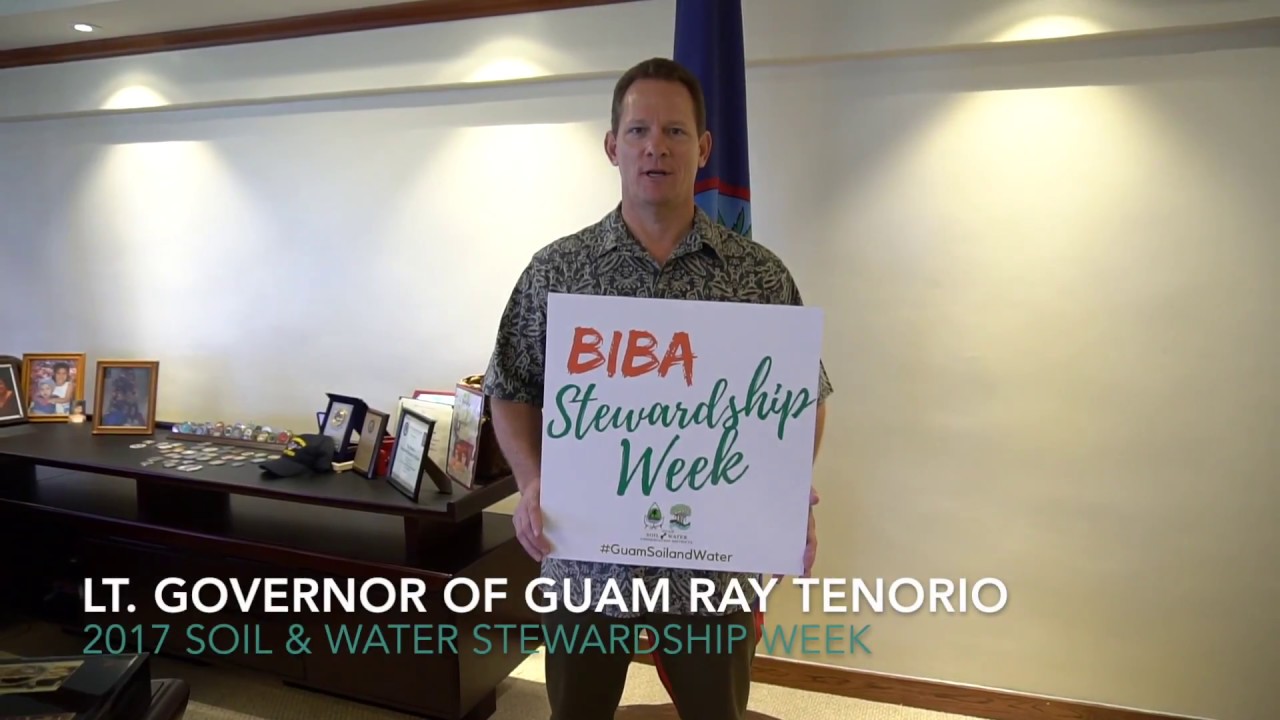 Guam Soil & Water Stewardship Week - Lt. Governor Ray Tenorio - YouTube